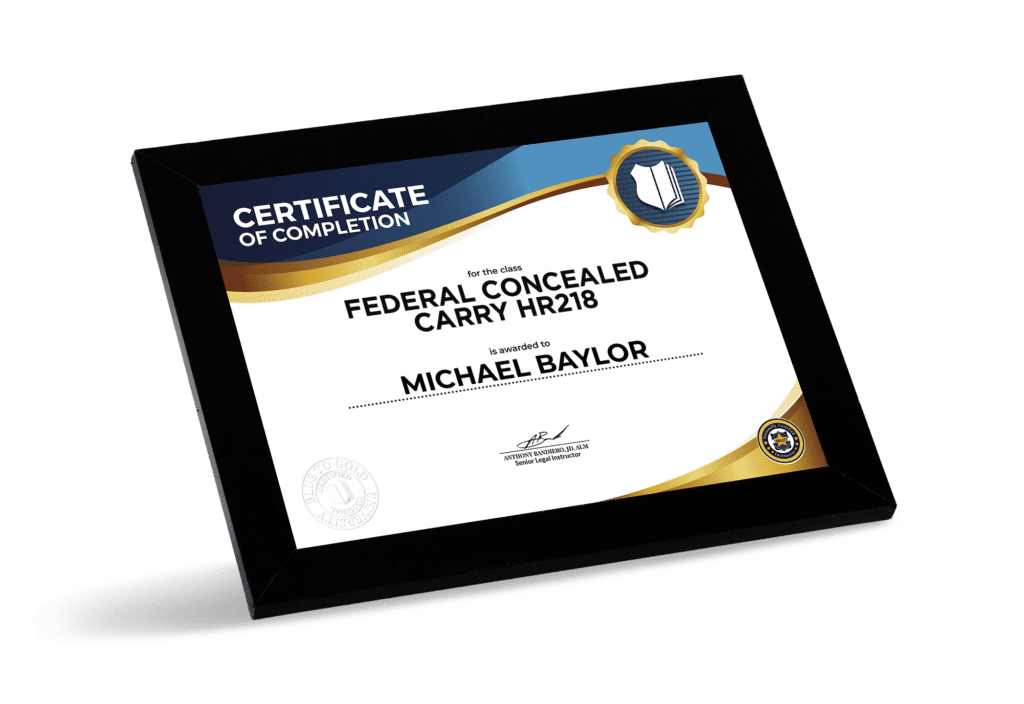 LEOSA - Federal Concealed Carry - Blue to Gold - Law Enforcement Training